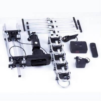 Five Star FSA-3806 200 Mile Outdoor 4K HDTV Remote Control Rotation ...