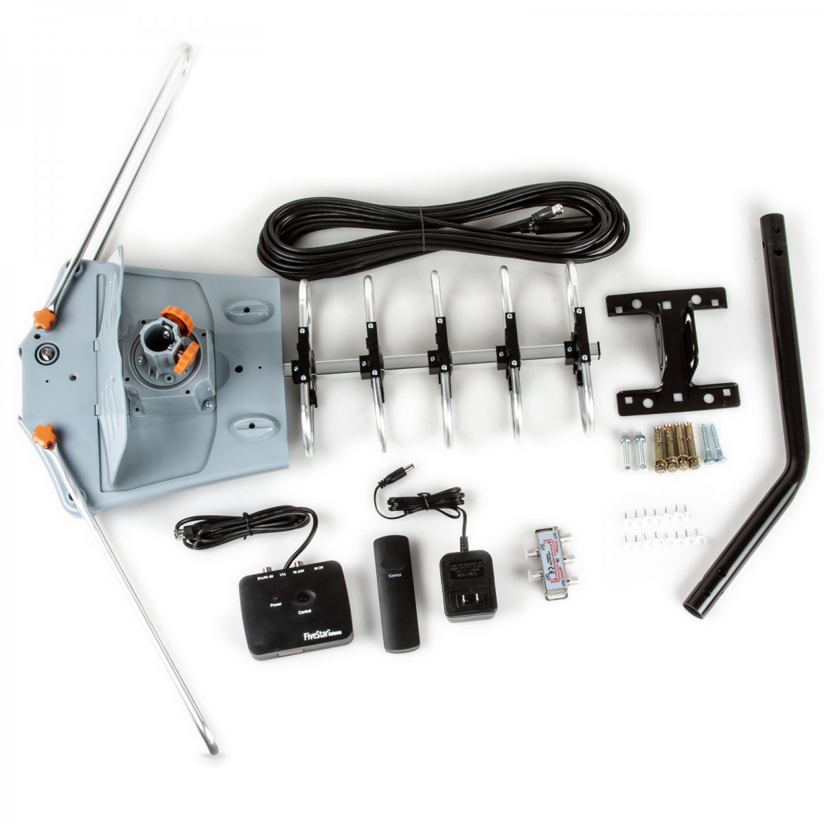 Five Star FSA-5809 150 Mile Outdoor 4K HDTV 360 Degree Motor Control ...